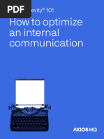 Smart Brevity 101 | PDF | Human Communication | Communication