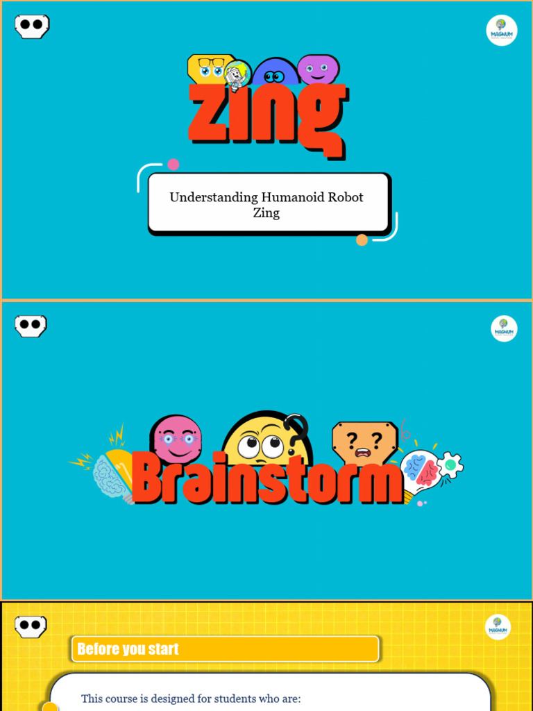 Understanding Humanoid Robot Zing | PDF | Robot | Robotics