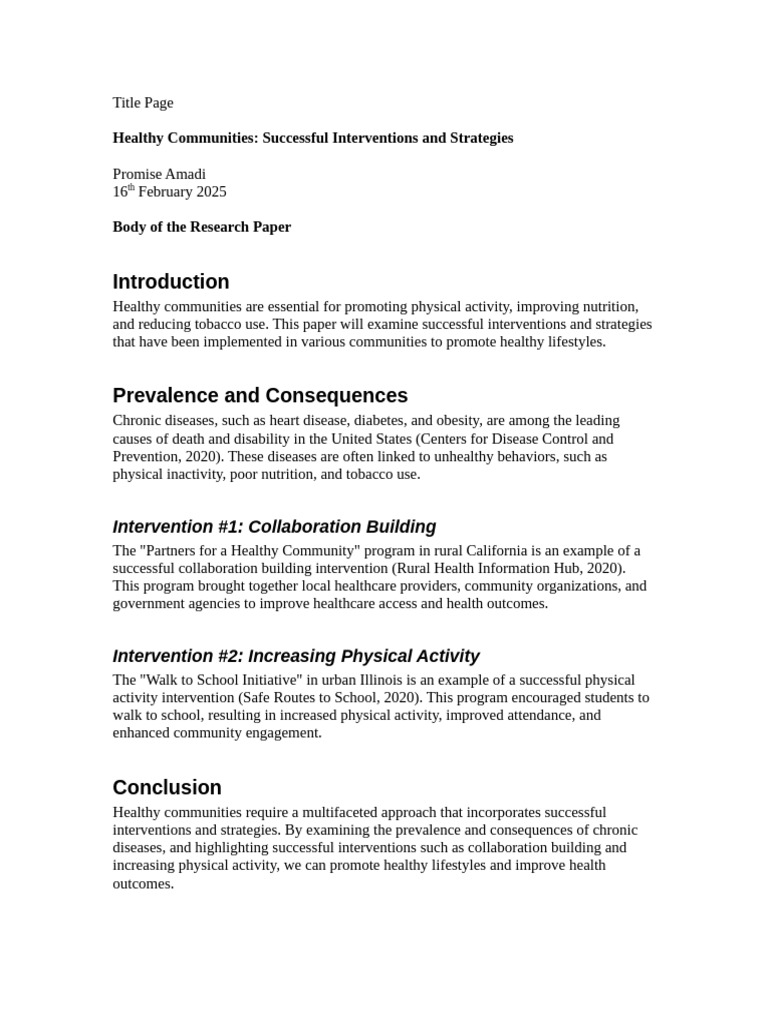 Public Health | PDF