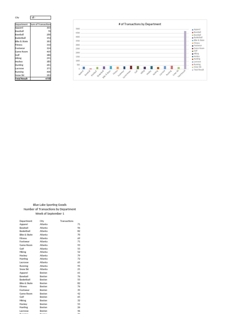 Herman - Mukhin BlueLake Project2 Excel ACP 2 | PDF | Sports