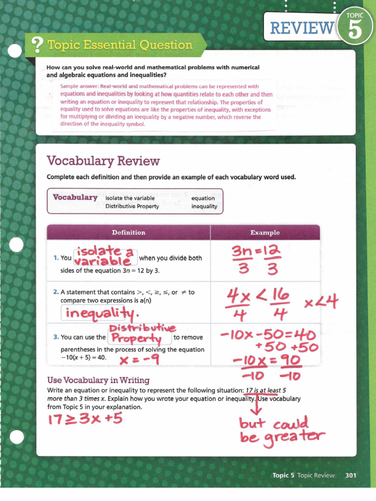 CII Topic 5 Assessment Review KEY Color | PDF
