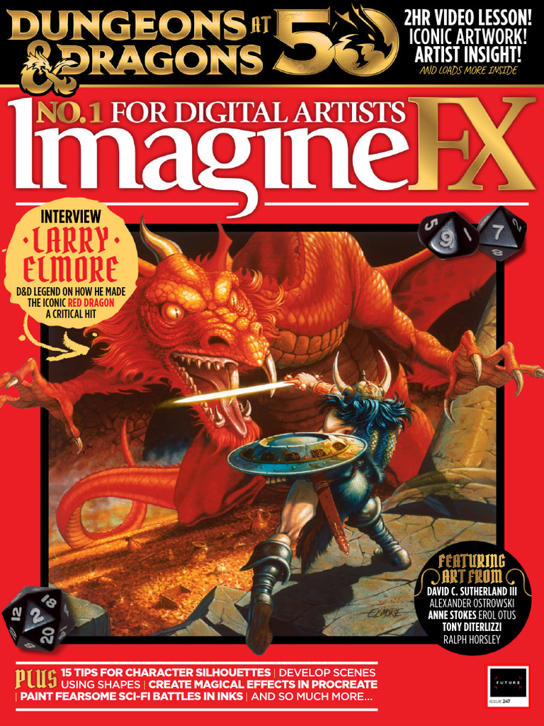 2025 ImagineFX 247 January | PDF | Subscription Business Model | 3 D ...