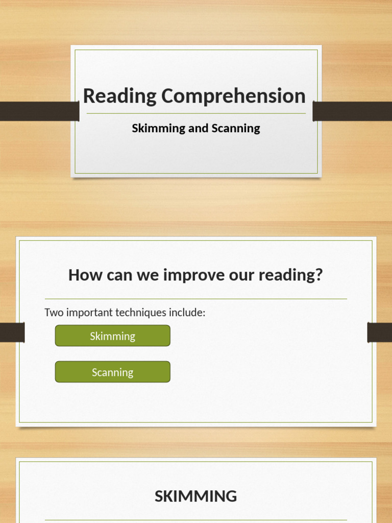 Reading Skills for Students | PDF | Speed Reading | Learning