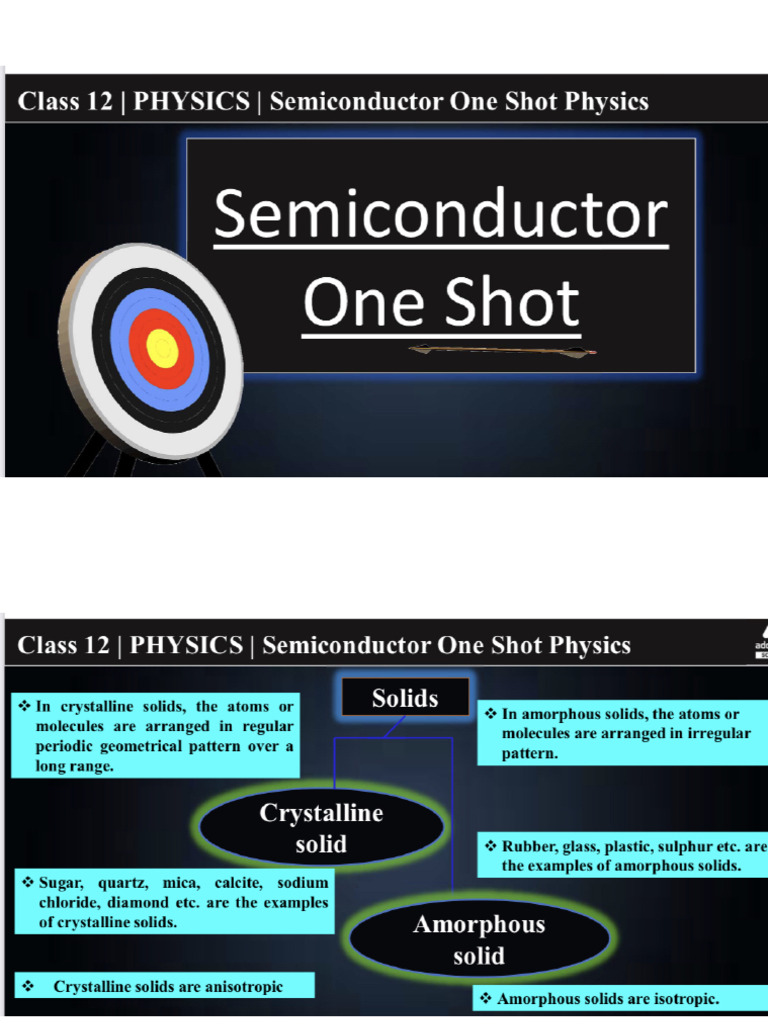 Semiconductor 1 | PDF