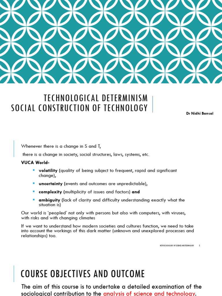 Sociology of Technology and Society | PDF | Science | Academic ...