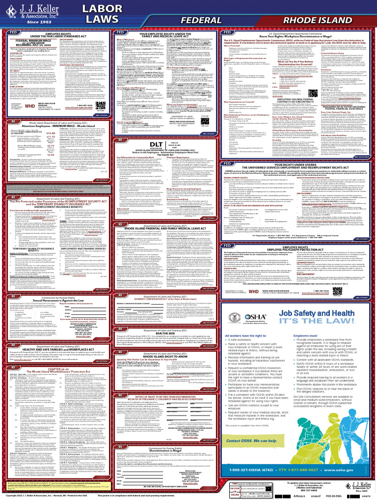 Rhode Island | PDF | Family And Medical Leave Act Of 1993 | Employment