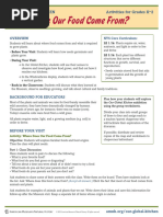 Go, Grow and Glow Foods Worksheet | PDF
