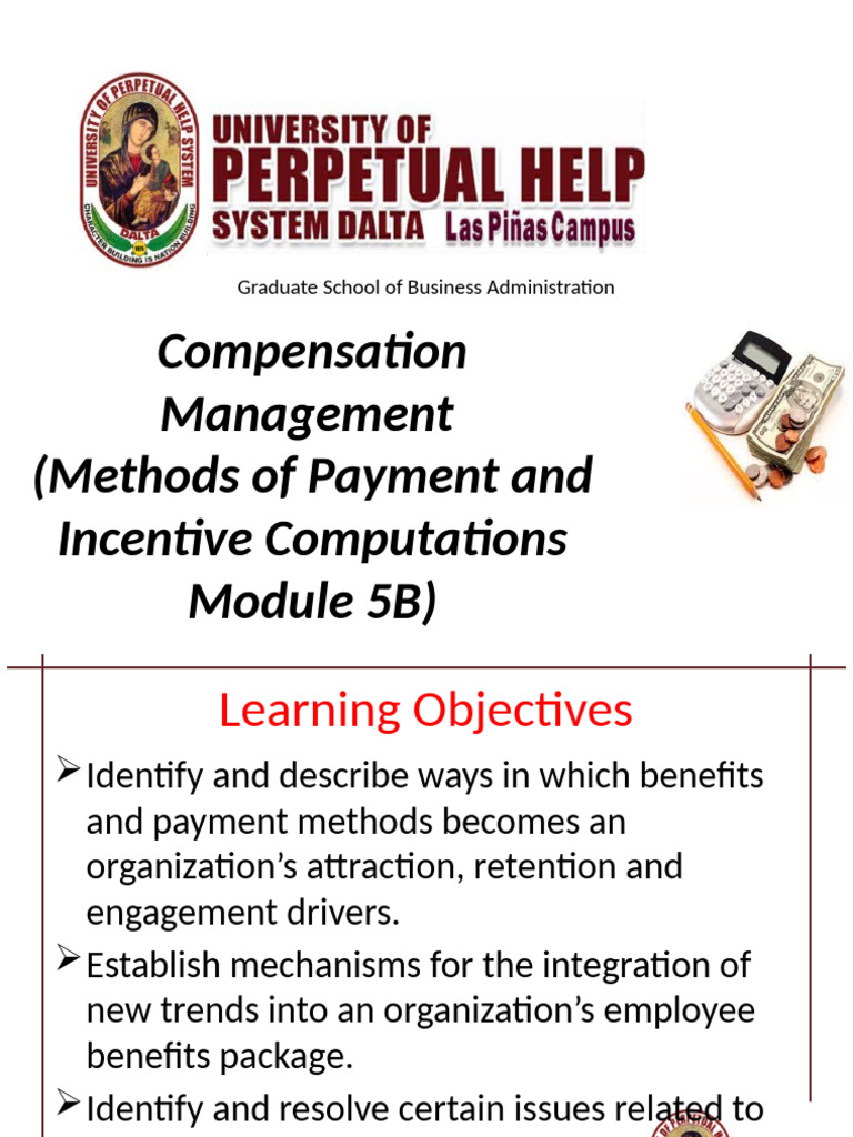 Methods of Payment and Incentive Compensation | PDF | Employment | Wage