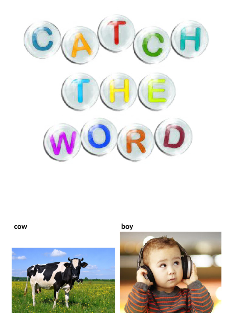 Catch The Words | PDF