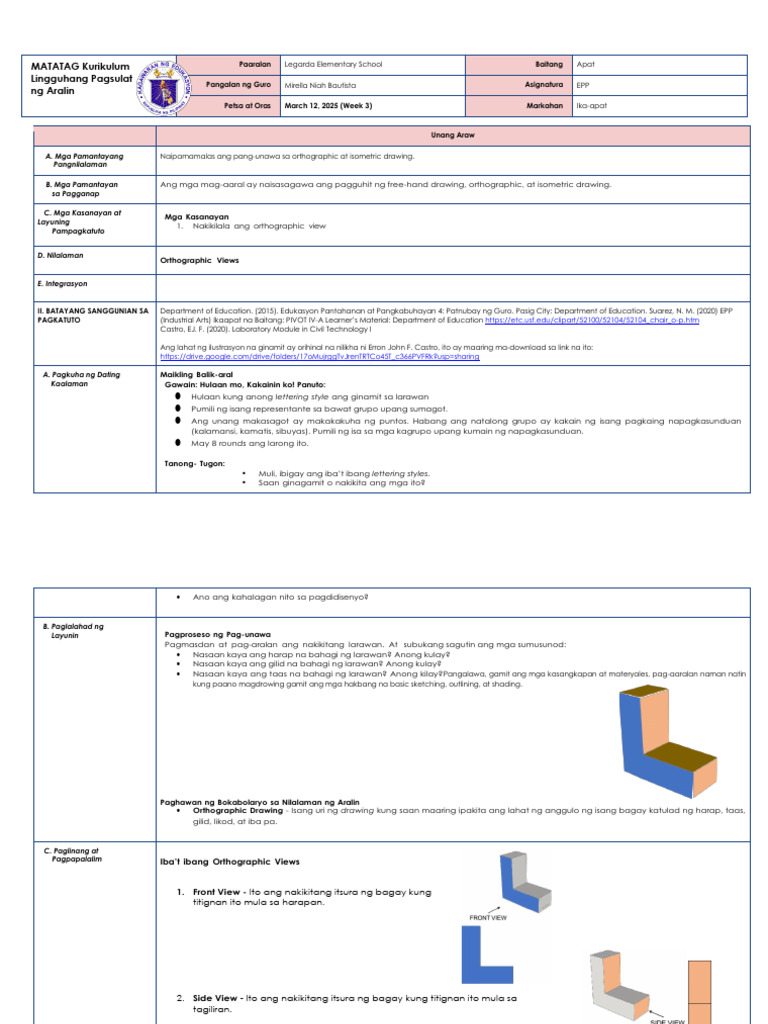 Epp Q4 Orthographic | PDF
