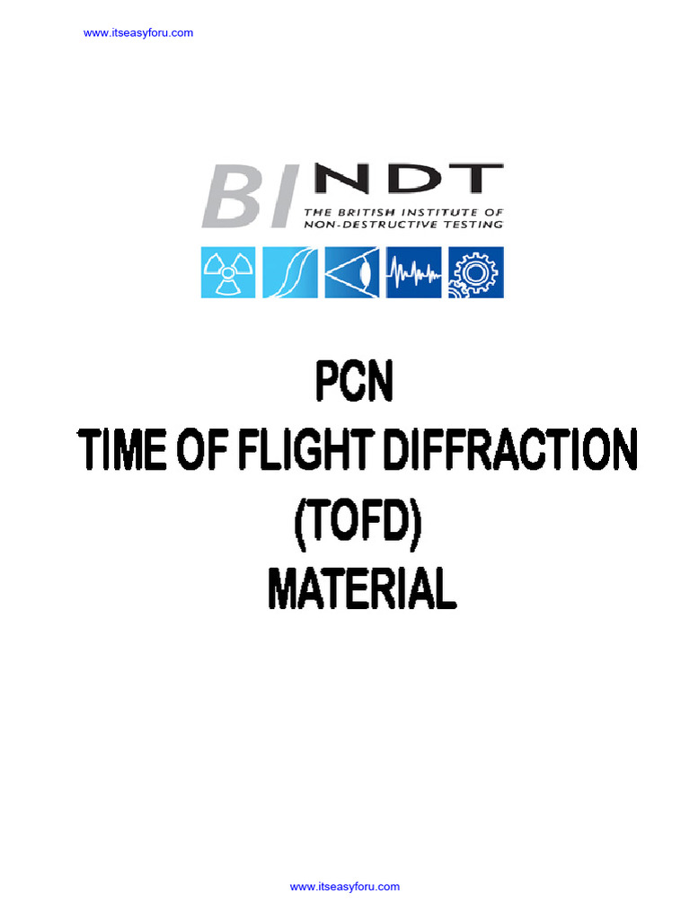 PCN Time of Flight Diffraction (Tofd) Material | PDF | Ultrasound | Waves