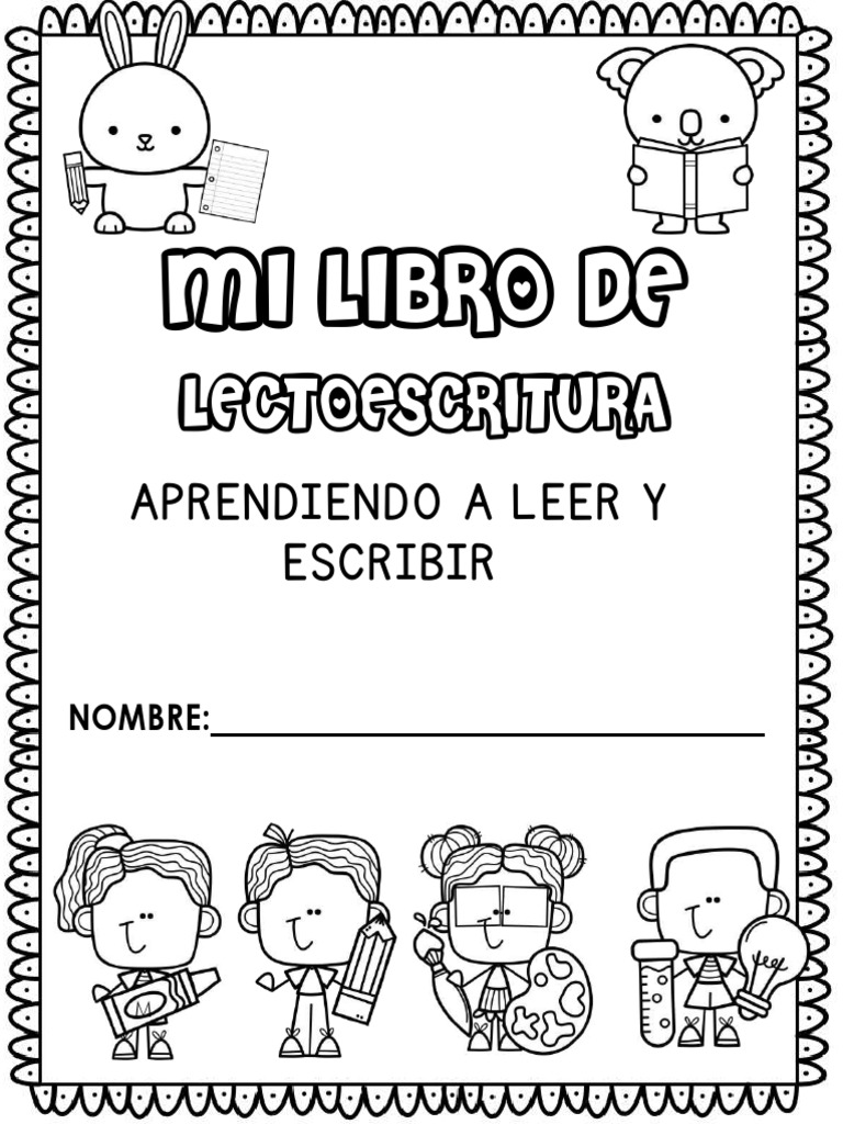 Libro de Lectoescritura para Niños | PDF