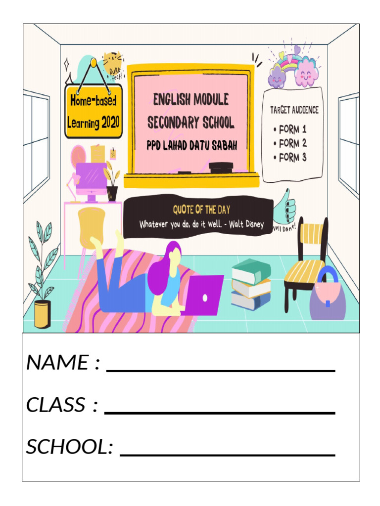 English Module Form 1 3 | PDF | Essays | Novels