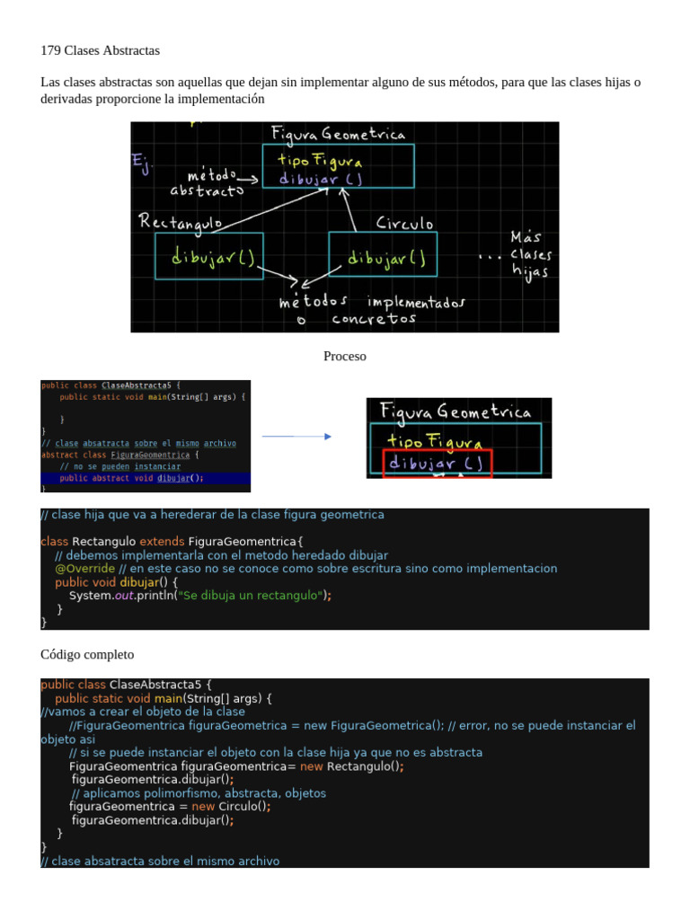179 Clases Abstractas | PDF