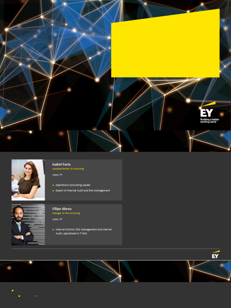 Ey - Presentation Ia Analytics | PDF | Analytics | Internal Audit