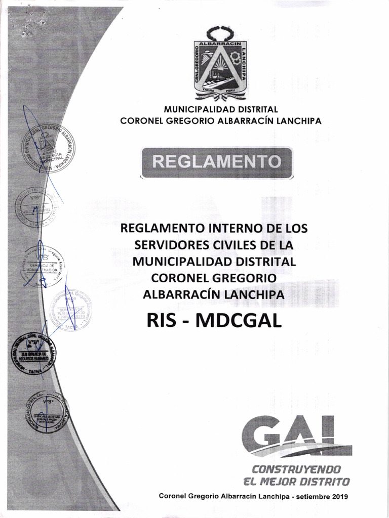 RIS_2019_ aprobado_con_RGM 742 (1) | PDF | Regulación | Gobierno
