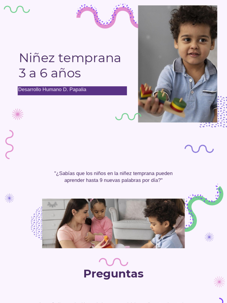 Hitos del Desarrollo en Niñez Temprana | PDF | Pensamiento | Desarrollo ...