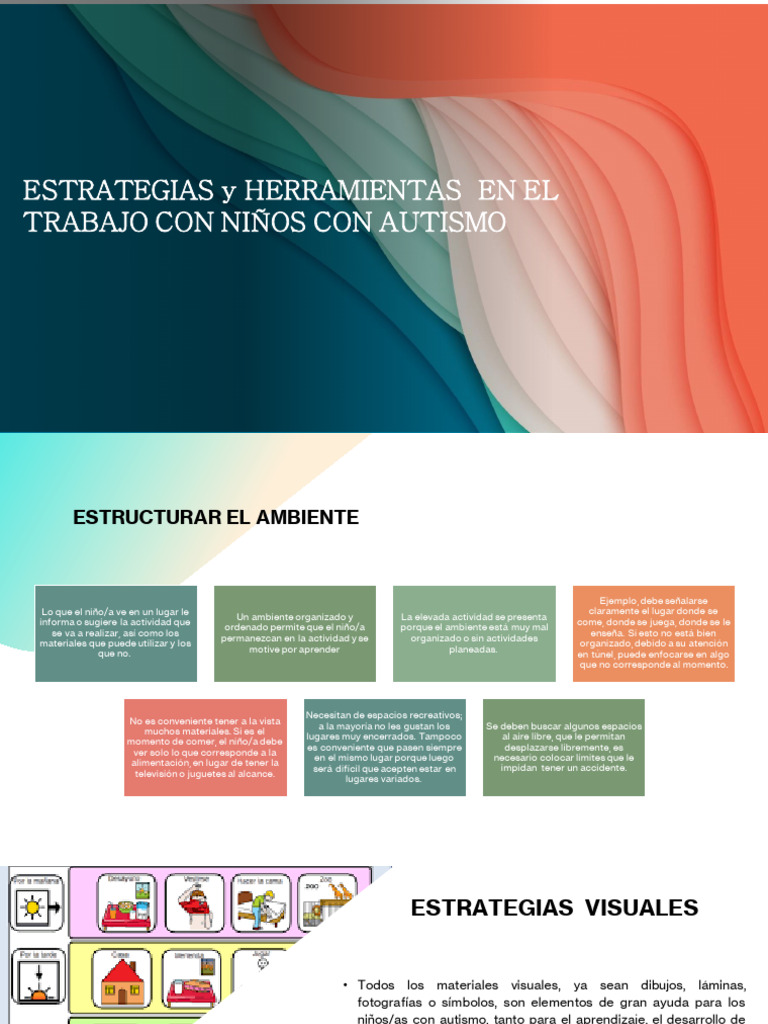 Estrategias para Niños con Autismo | PDF | Autorregulación emocional ...