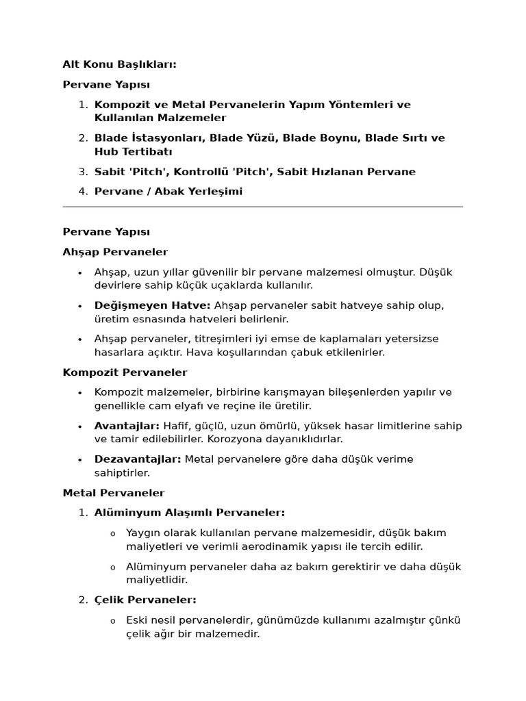 Pervane Modül 17.3 | PDF