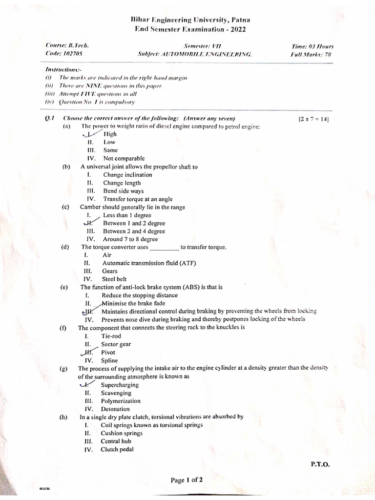ME BEU PYQ 2022 Bihar Engineering University, Patna - Semester 7.pdf .-10-11 | PDF