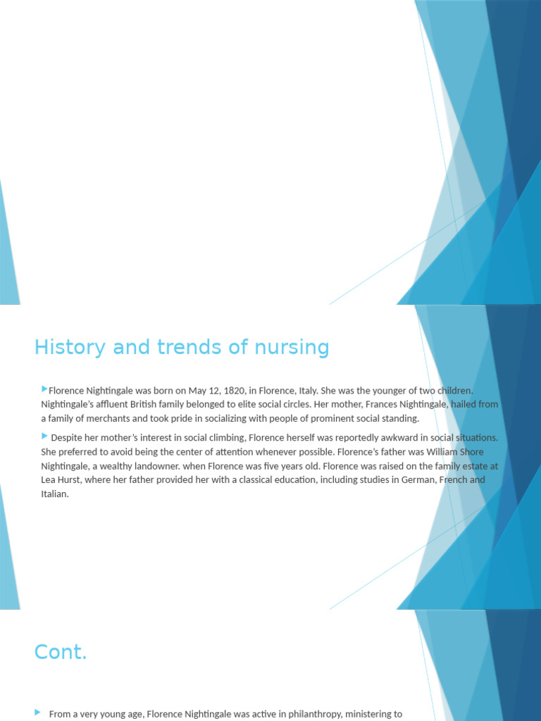 Florence Nightingale: Nursing Pioneer | PDF | Florence Nightingale ...