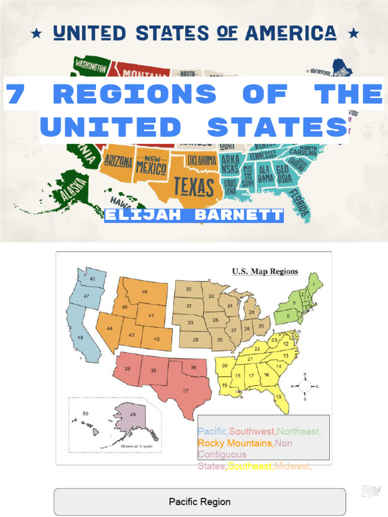 Elijah Barnett 2nd 7 Regions of The United States PBA | PDF ...