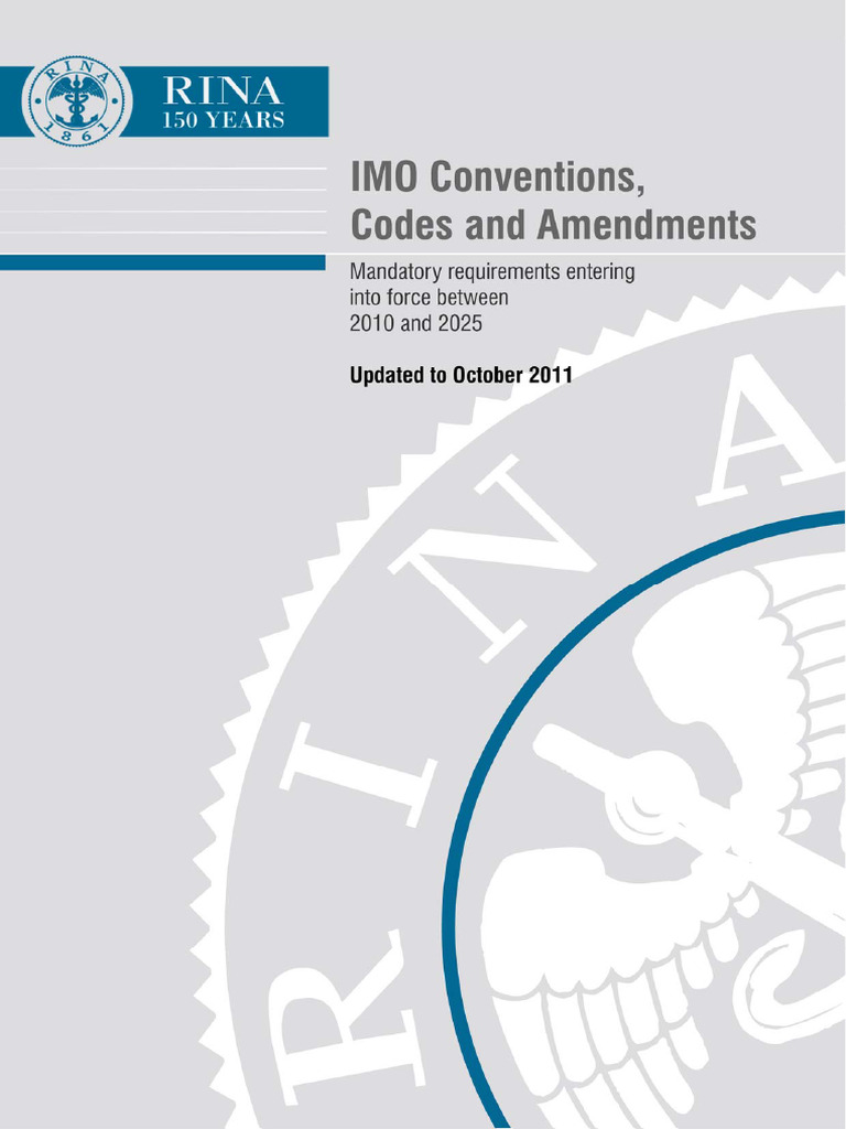 Imo Convention Ott2011 | PDF | Water Pollution | Environmental Issues