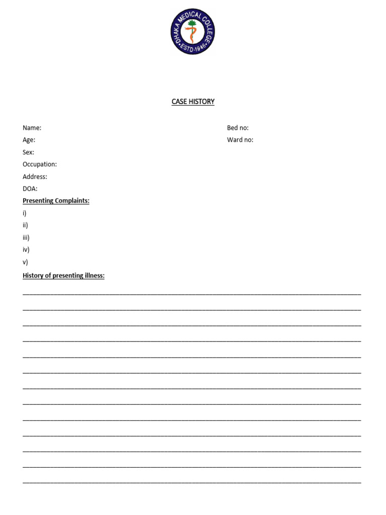 History Formate | PDF