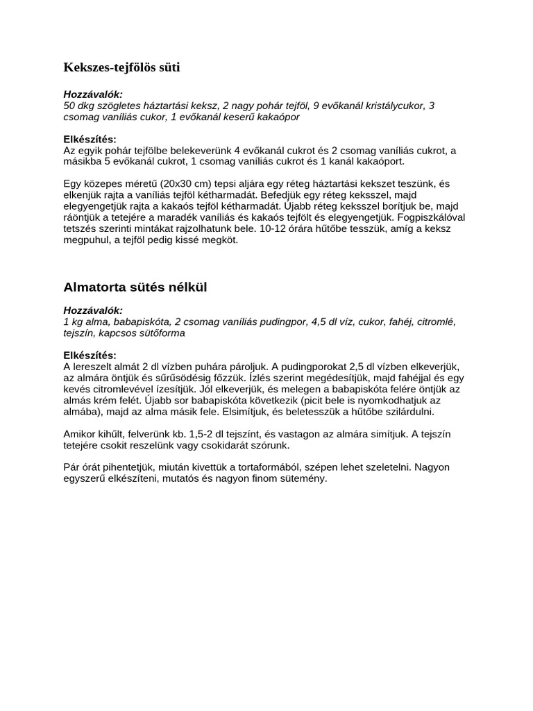 Recepet | PDF