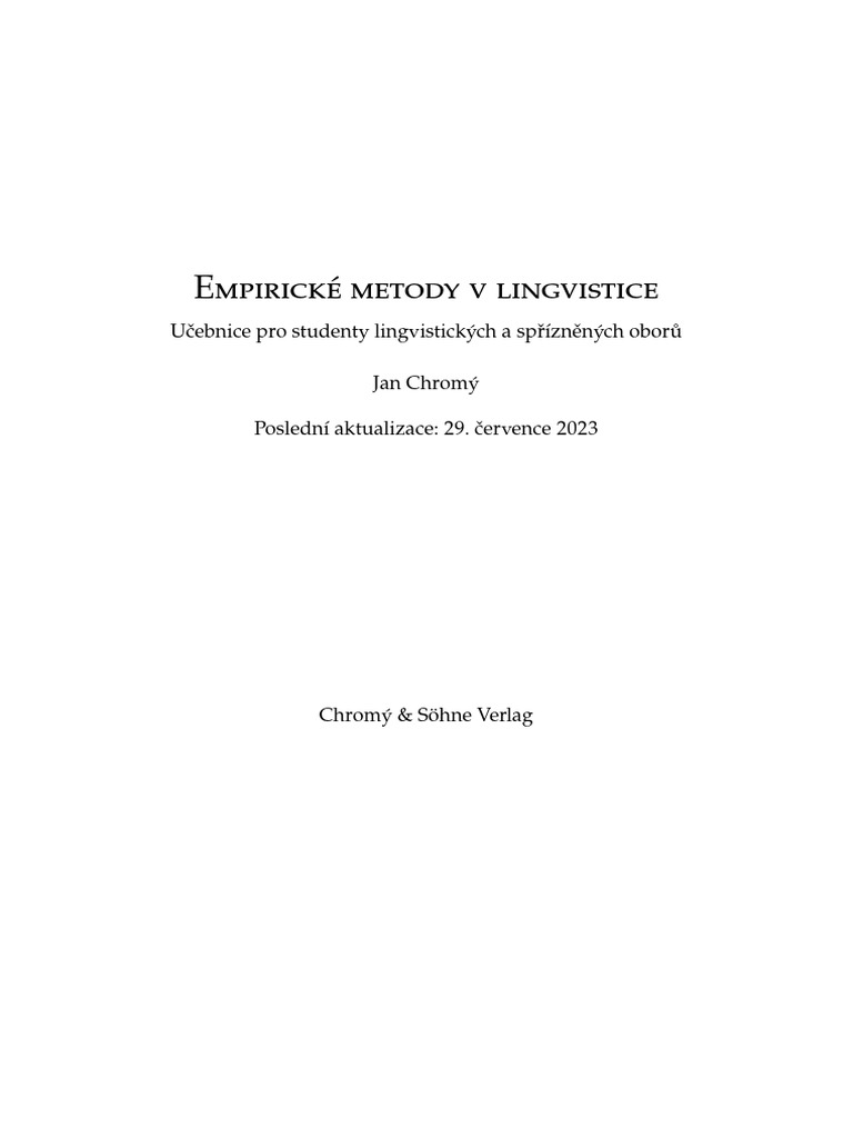 skripta Chromy | PDF