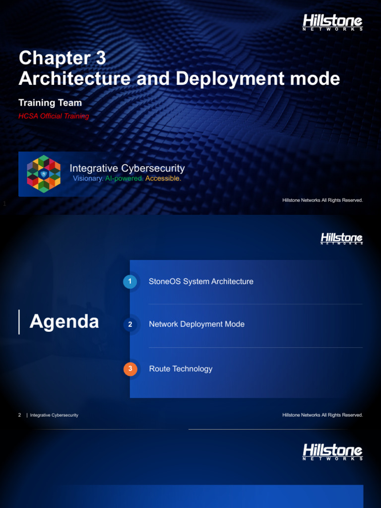 3 Deployment Mode | PDF | Router (Computing) | Computer Network