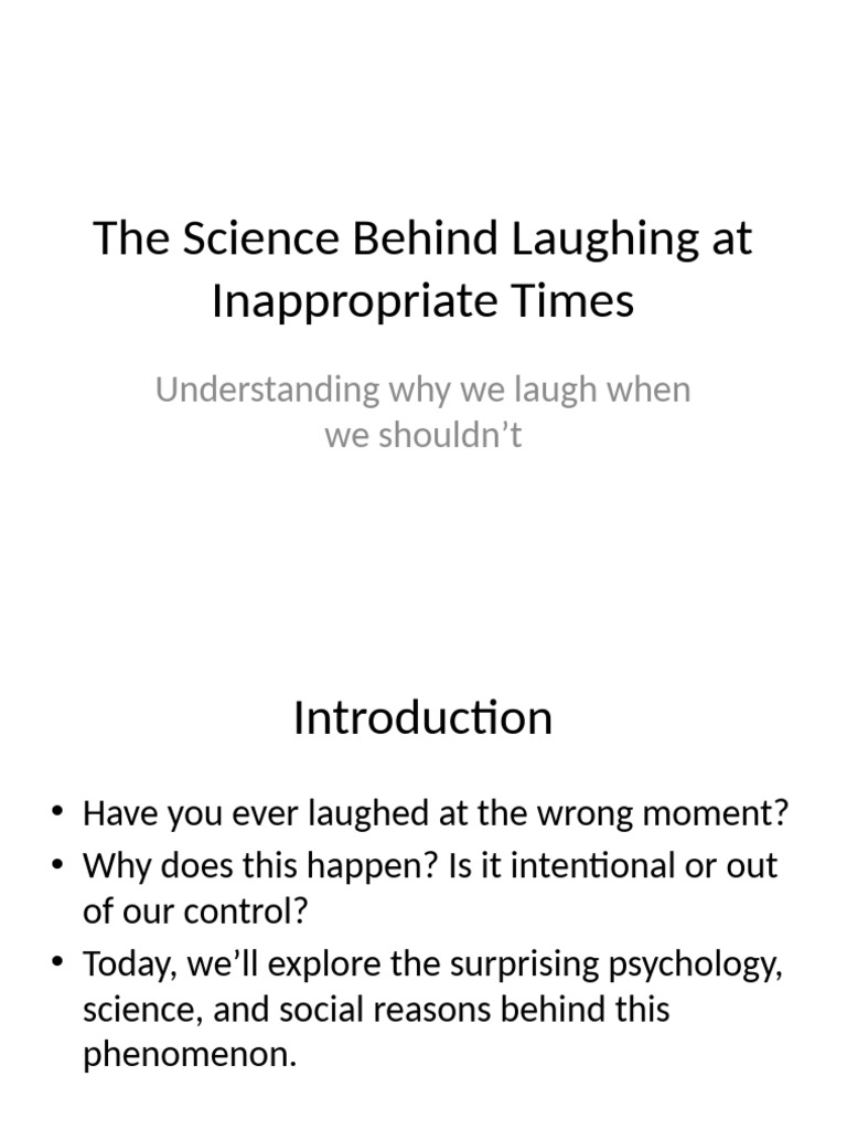The Science Behind Laughing | PDF