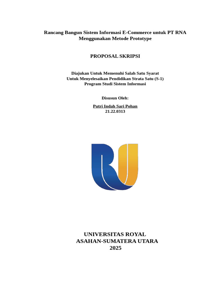 proposal PT RNA | PDF