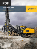 Epiroc SR T45 | PDF | Horsepower | Drilling Rig