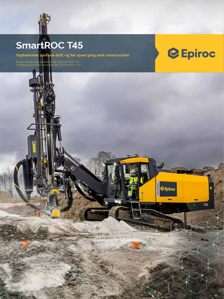 9868 0016 01h SmartROC T45 MKII Brochure Eng - WEB | PDF | Diesel ...