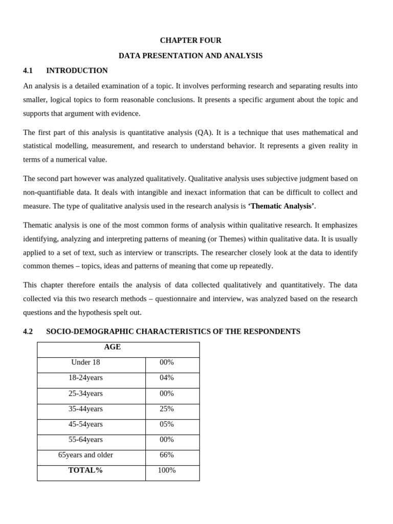 Quantitative Final | PDF | Qualitative Research | Analysis