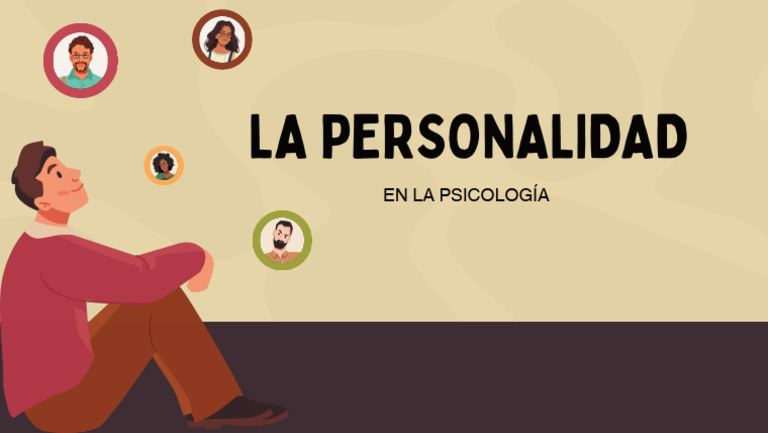 Personality Type Education Presentation In Beige Brown Illustrated ...