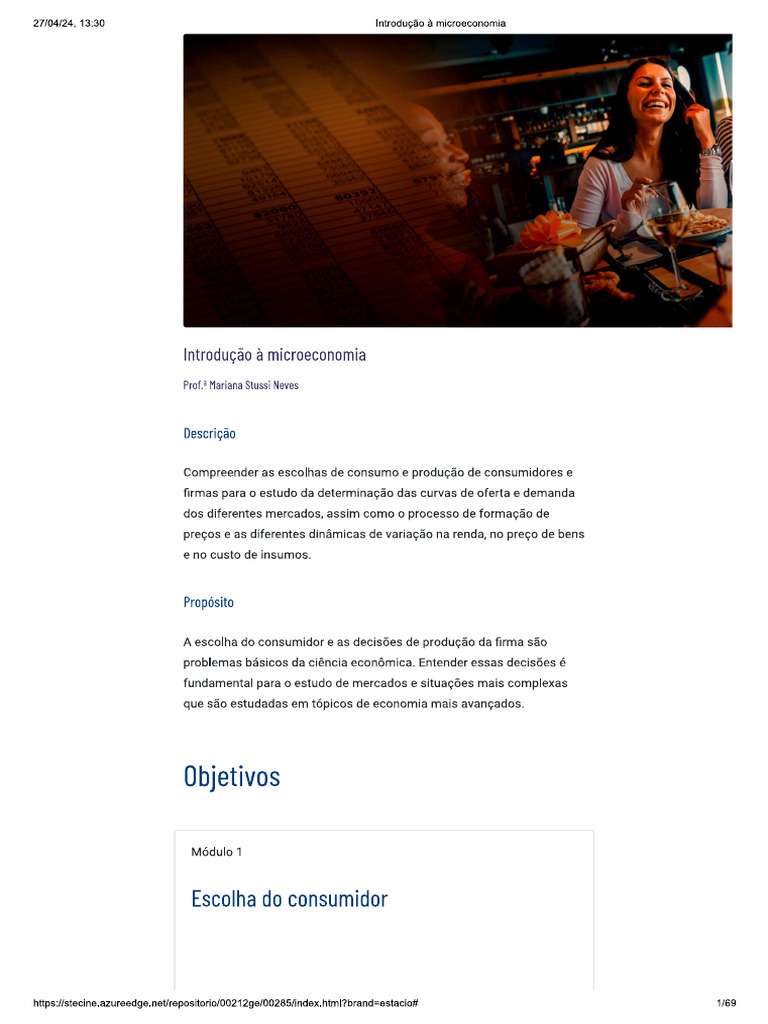 Micro Econom I A | PDF