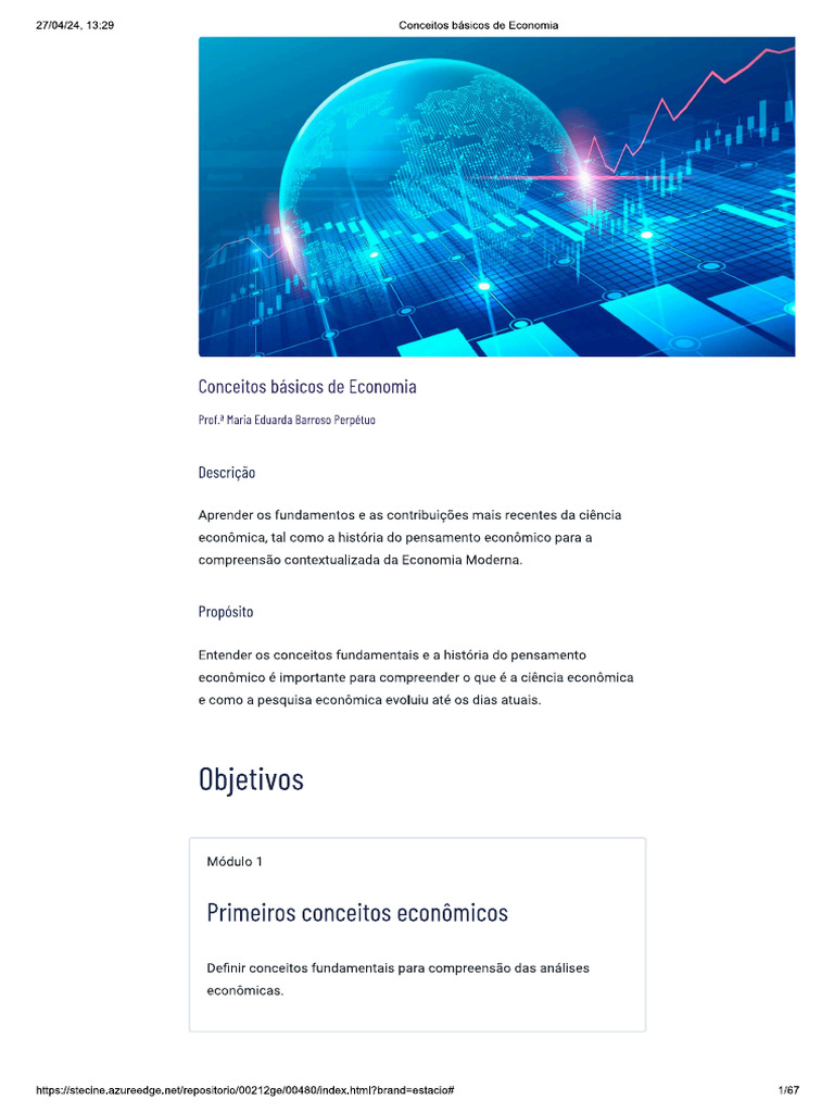 Conceitos Basicos Da Economia | PDF