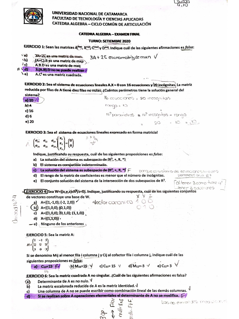 FINALES.ALGEBRA-1 | PDF