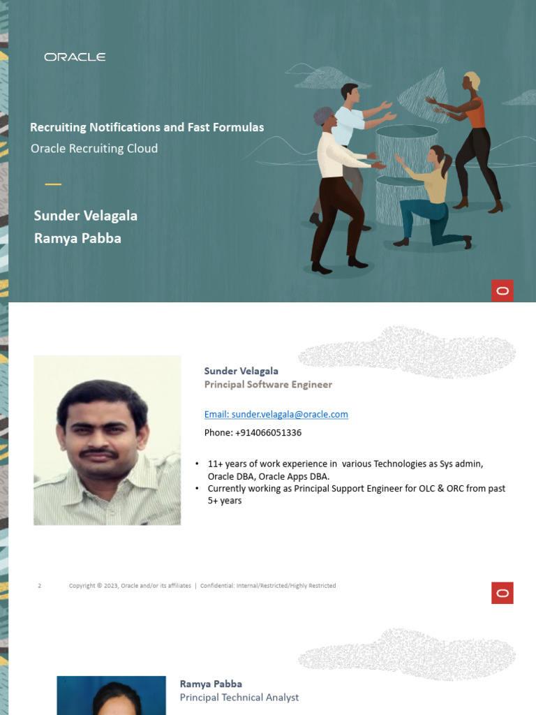 HCM - Oracle Recruiting Notification and Fast Formulas | PDF ...
