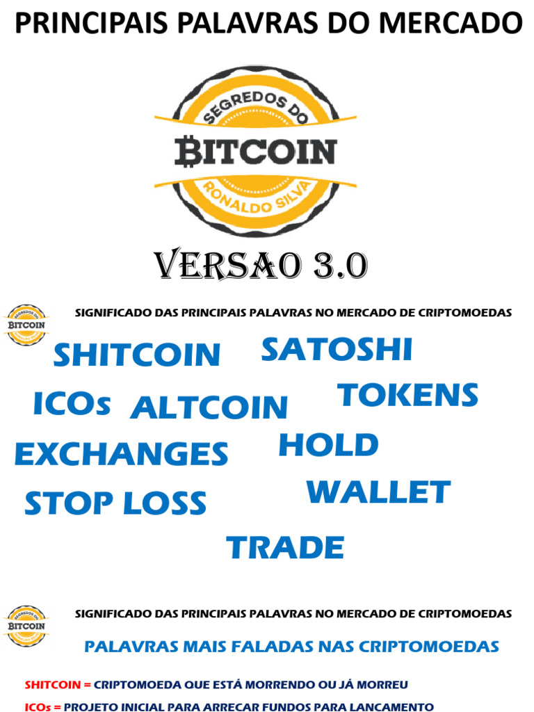 SIGNIFICADO DA LINGUAGEM CRIPTOMOEDAS | PDF