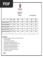 2025 Psle Examination Calendar (Tentative) VF | PDF