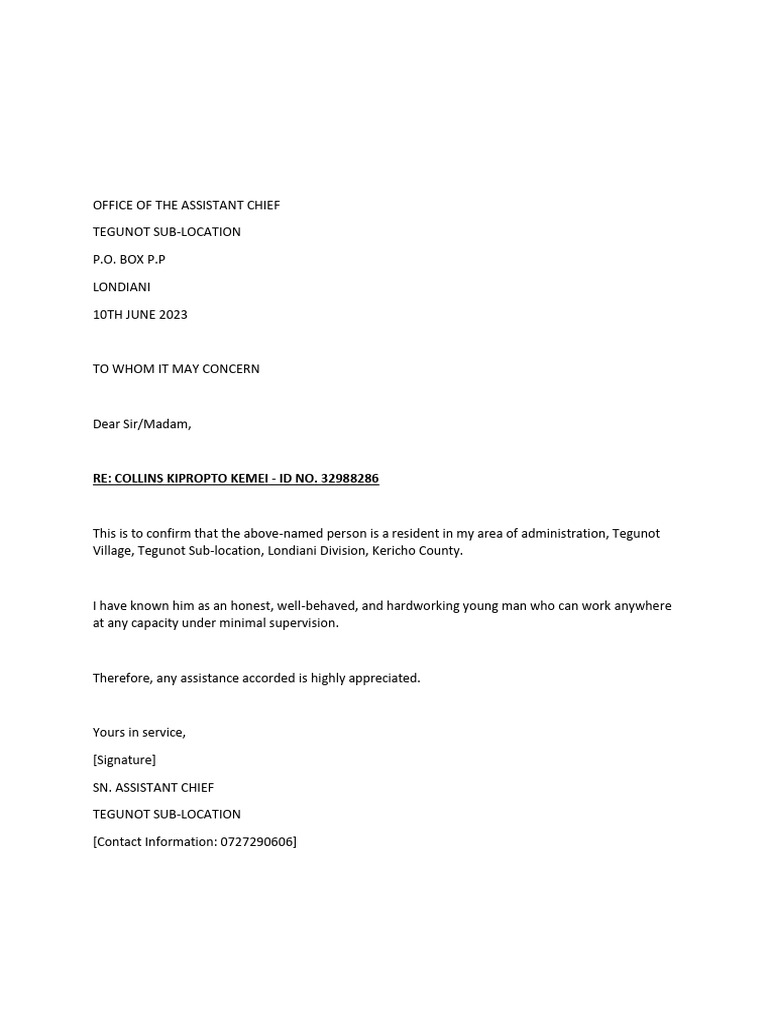 Office of The Assistant Chief | PDF