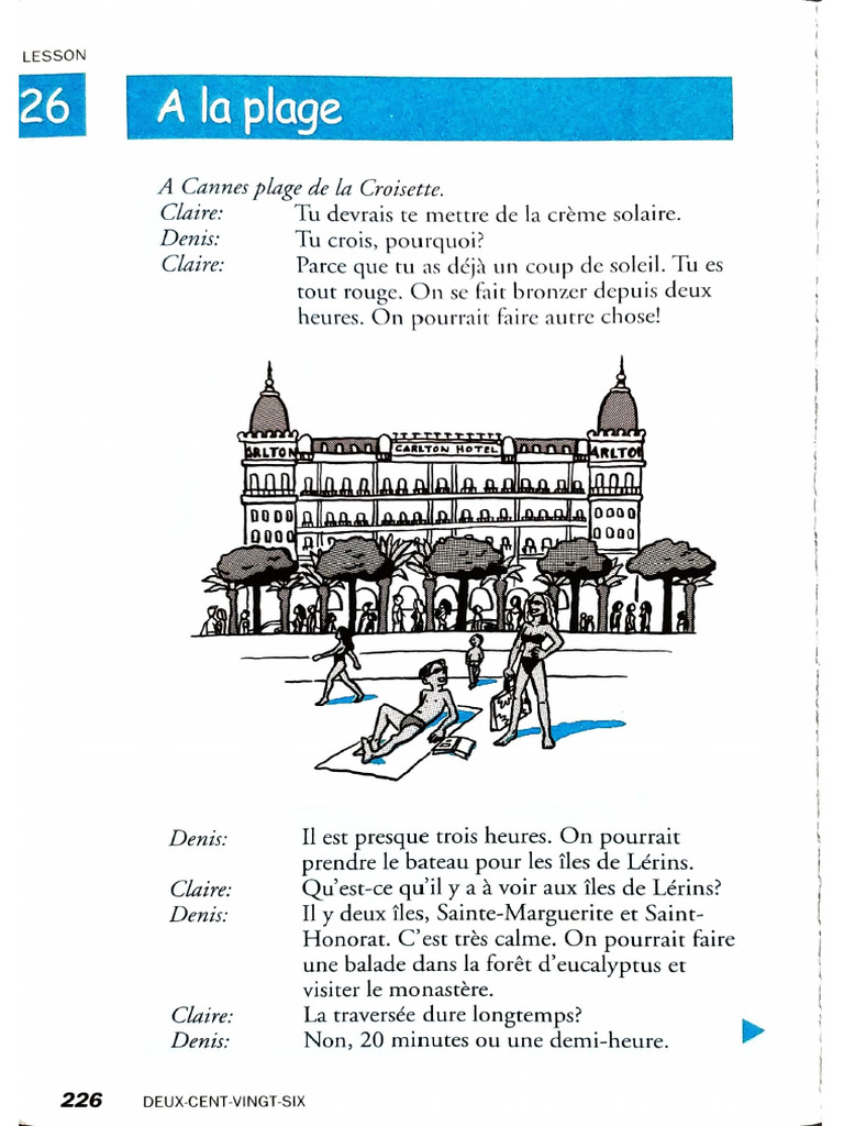 French in 30 days - Lesson 26 | PDF