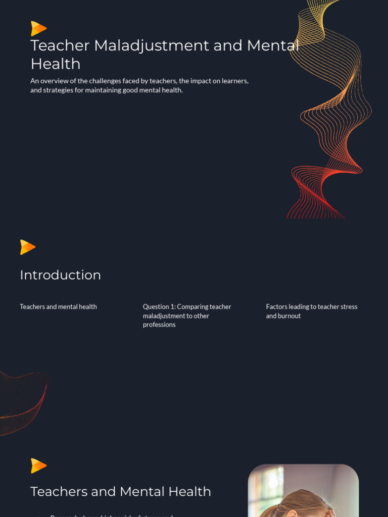 Teacher Mental Health: Challenges & Strategies | PDF | Occupational ...