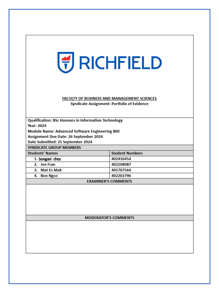 Advanced Software Engineering Group - Consolidated | PDF | Software ...