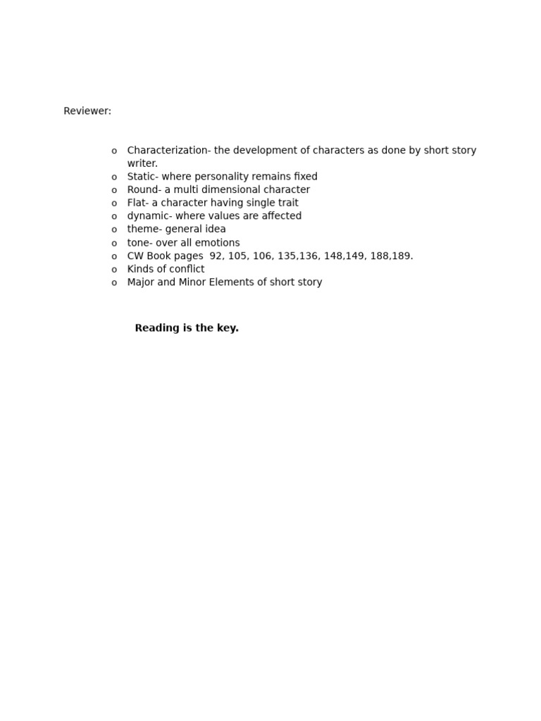 Cw2 Reviewer Pdf