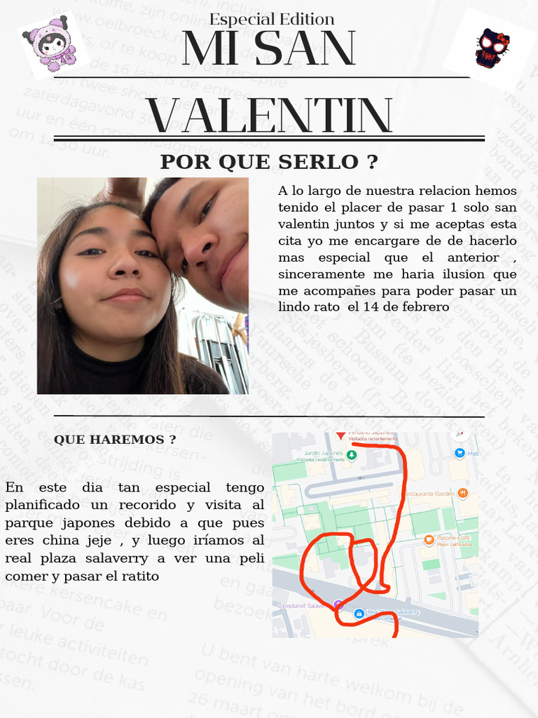 Planes Especiales para San Valentín | PDF