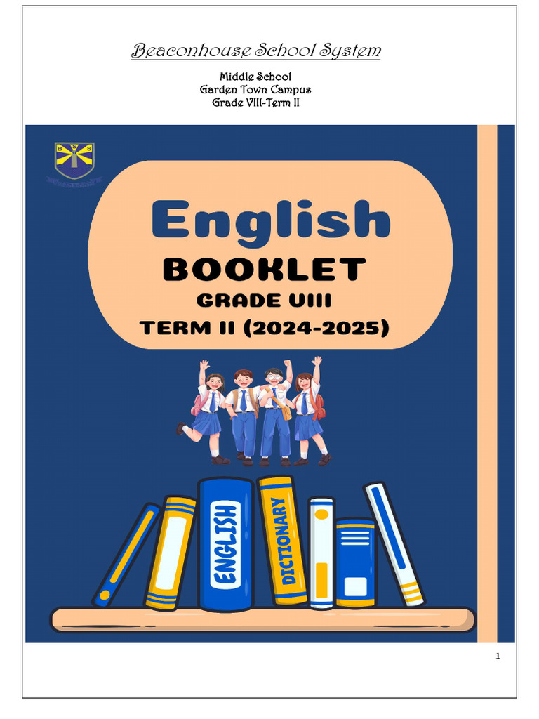 English Reinforcement Booklet Term II | PDF | Adverb | Adjective